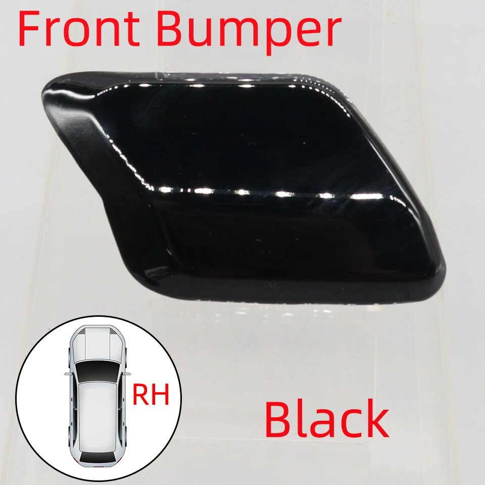 Автоматический передний бампер, крышка сопла омывателя фар для Ford Mondeo MK4 2007 2008 2009 2010 2011 2012, крышка распылителя фар Black RH