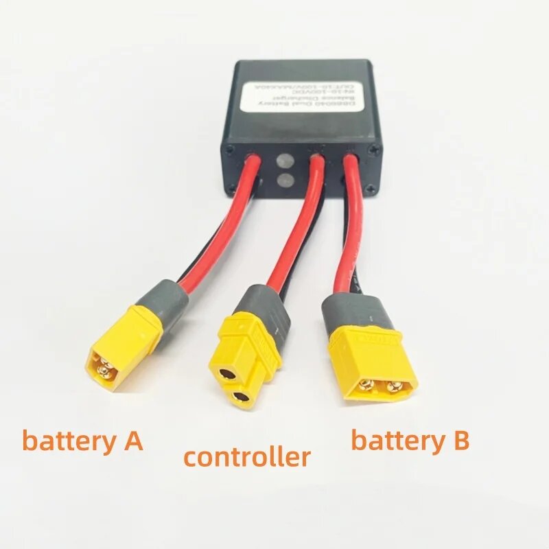 Контроллер OLOEY для параллельного разряда двух батарей 10-100В 20-50А 40A XT60