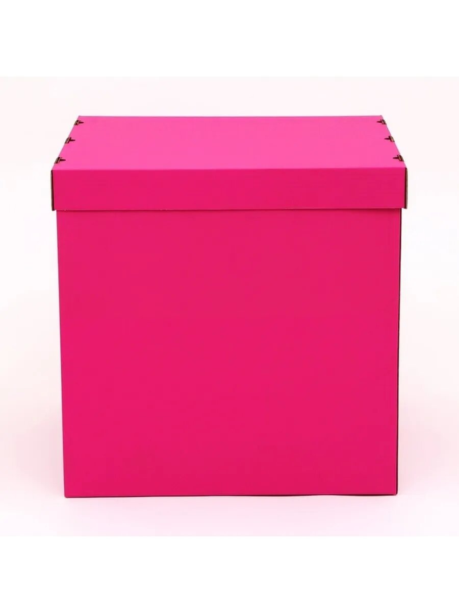 Большая розовая подарочная коробка для сюрпризов
