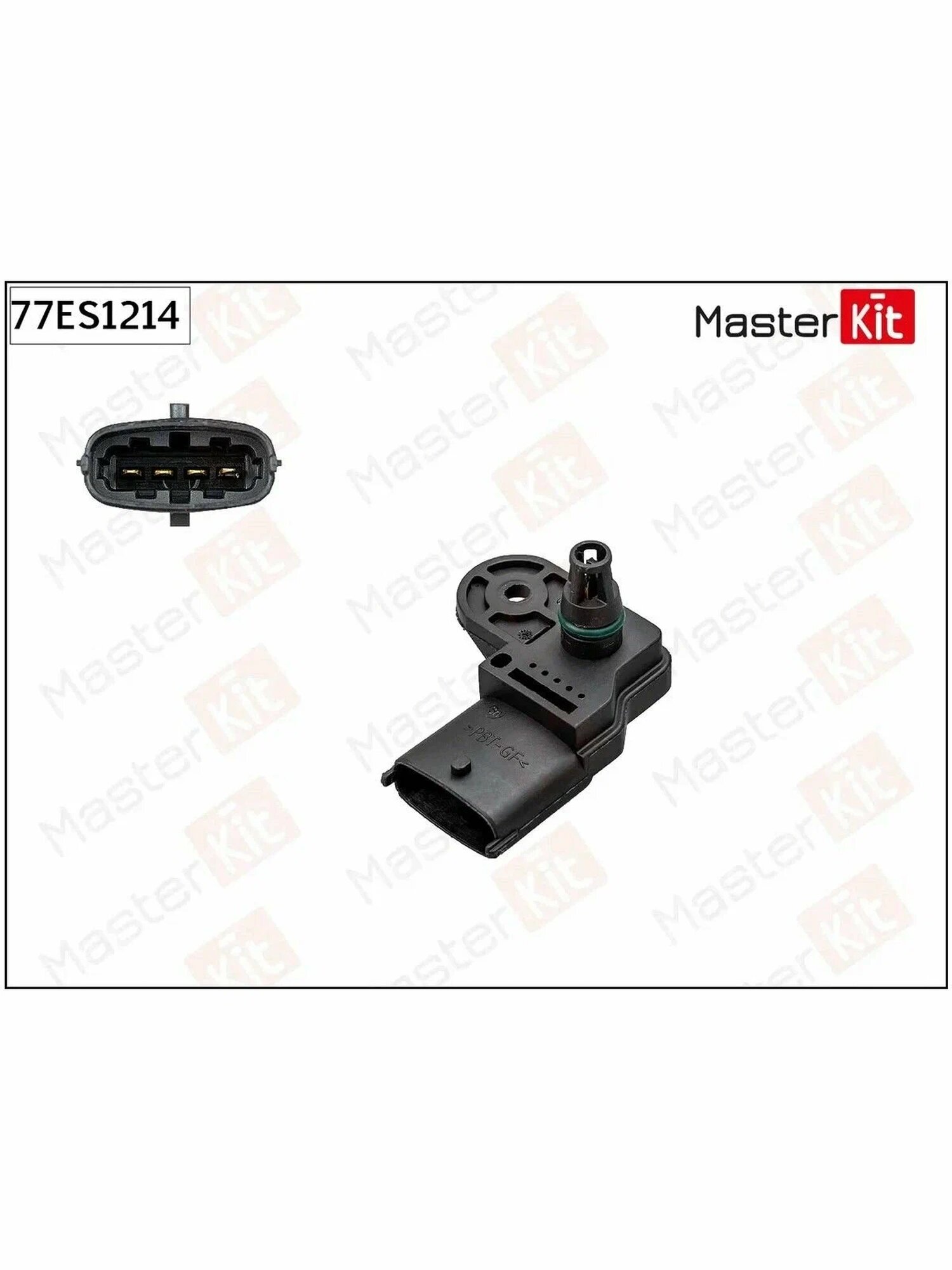 Датчик, давление во впускном газопроводе OPEL ASTRA G/H/J, CORSA D, MASTERKIT 77ES1214