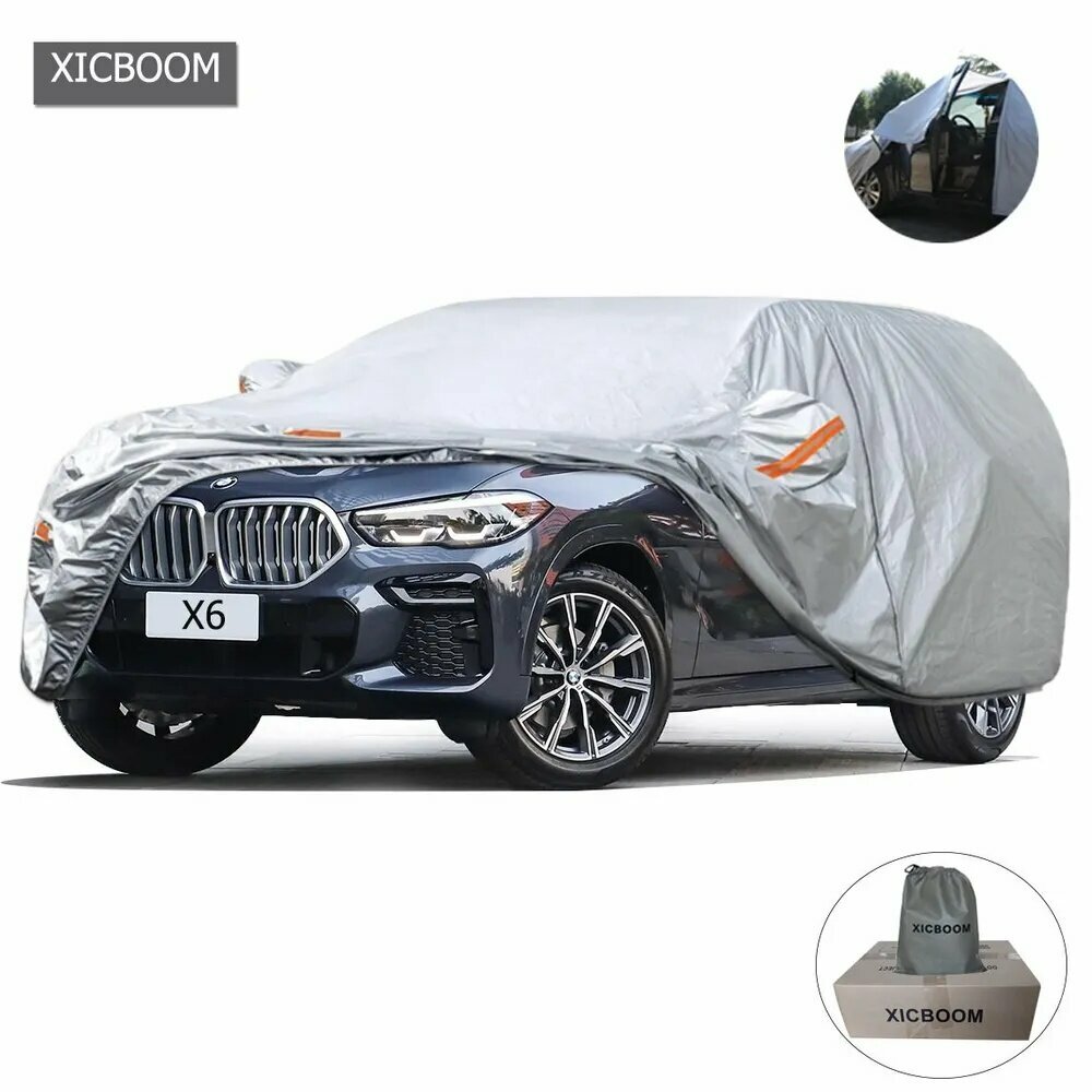 Чехол на автомобиль BMW X6, EVA, Алюминий, 1 шт.