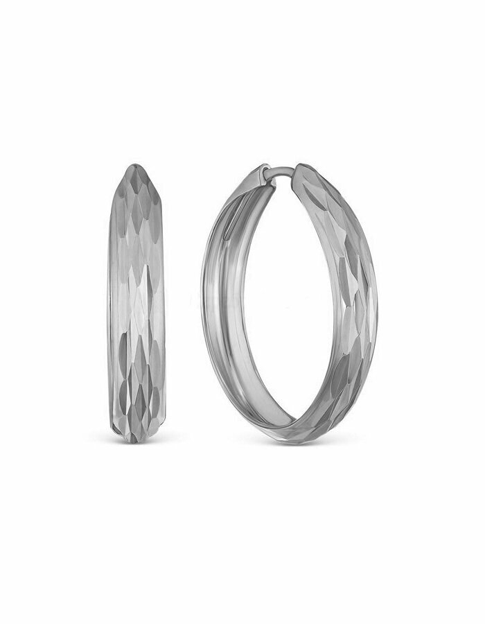 Подвеска для серег, серебро, 925 проба, родирование