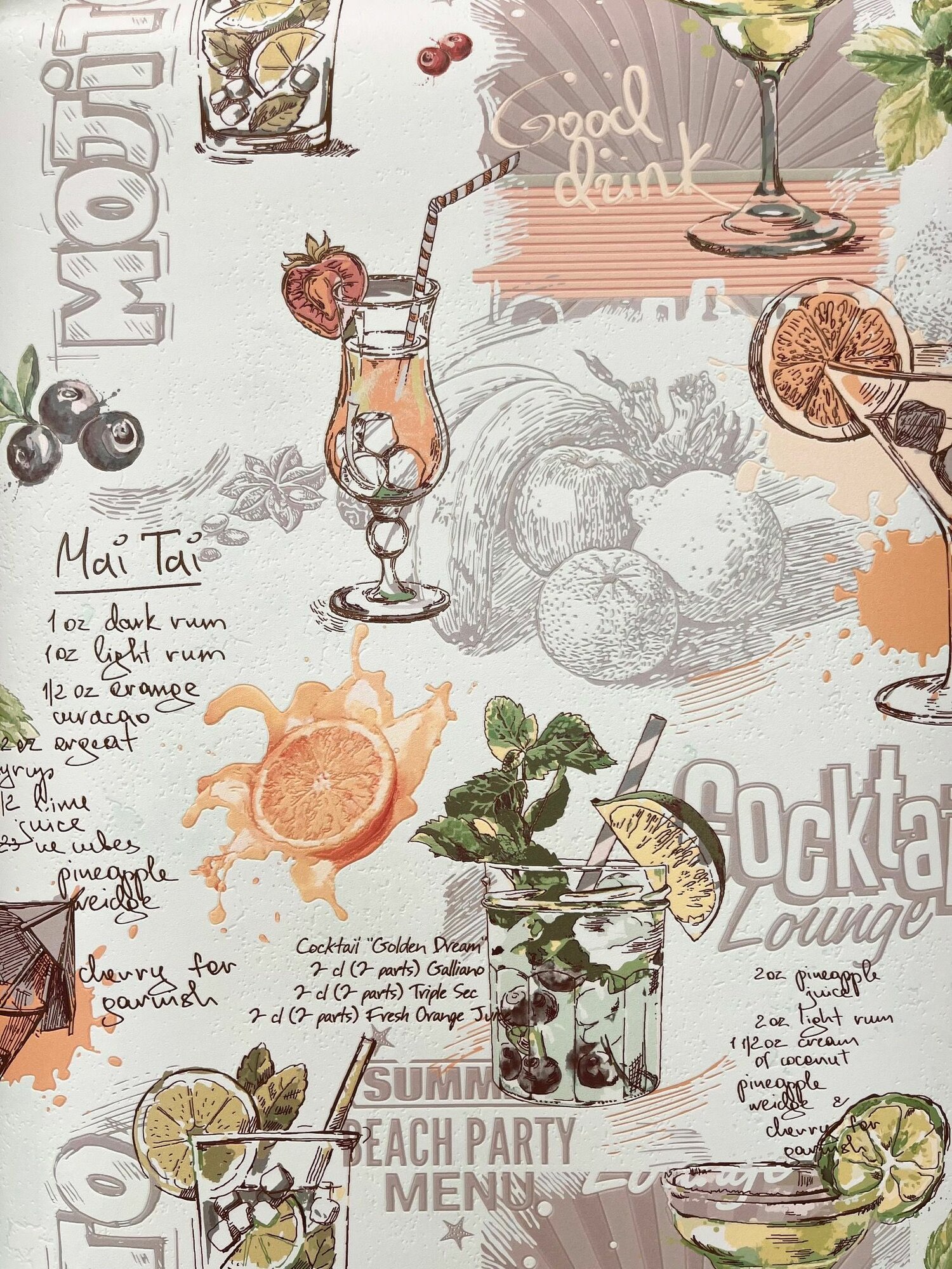 Обои Elysium 902802 Санрайз Винил на бумаге 10,05 м, 0,53 м, моющиеся