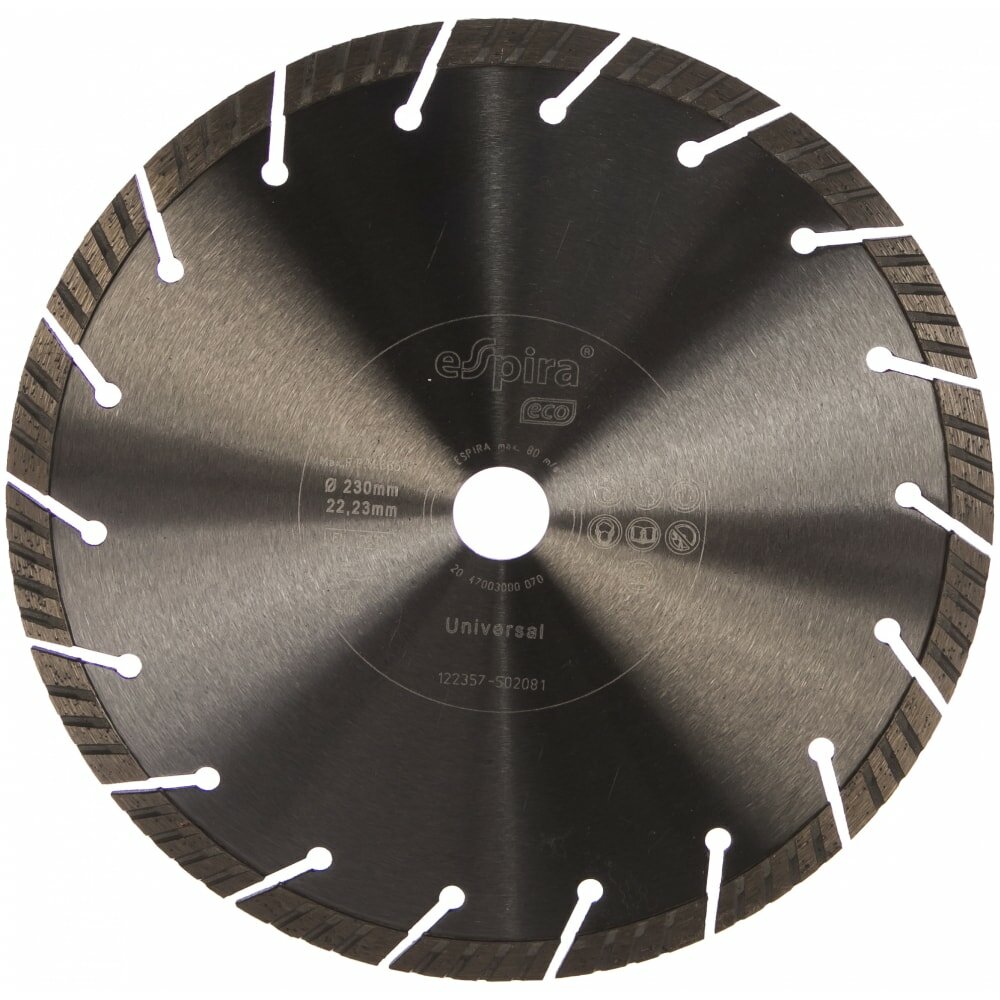 Универсальный алмазный диск Espira STS-10 Eco 502081