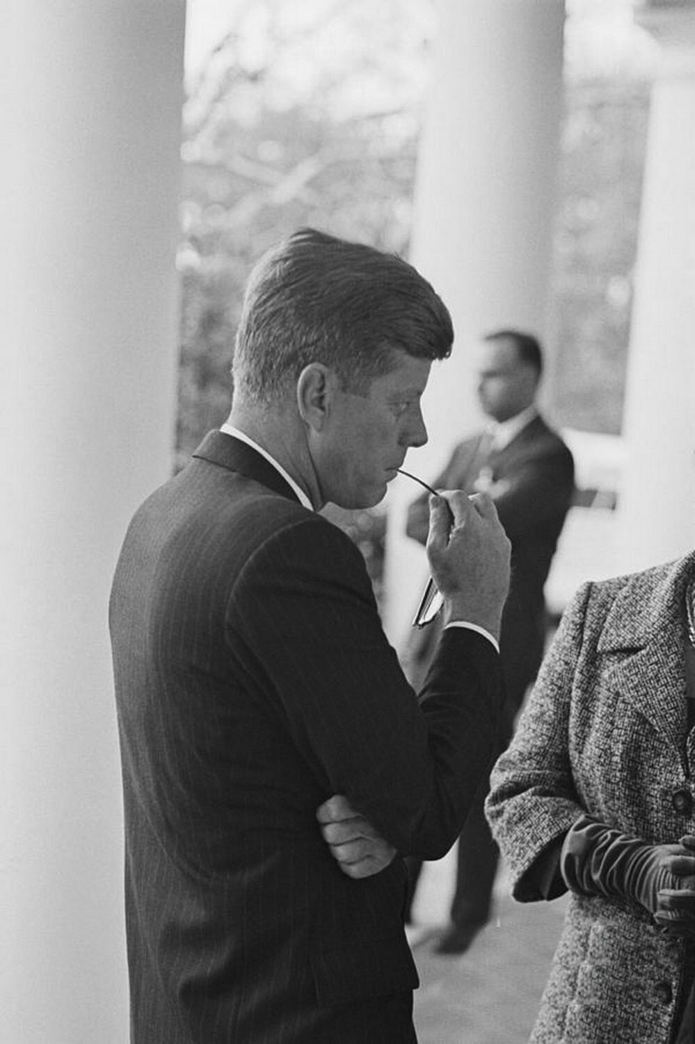 Плакат, постер Джон Ф. Кеннеди - 35-й президент США на бумаге, размер 21х30см