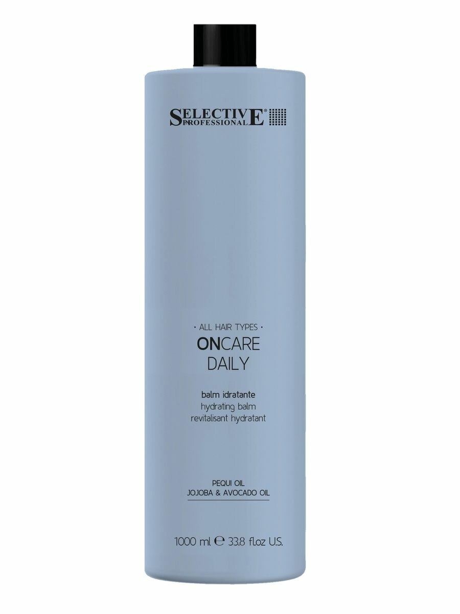 Selective Профессиональный Кондиционер Увлажняющий для Сухих Волос, ONCARE DAILY 1000мл