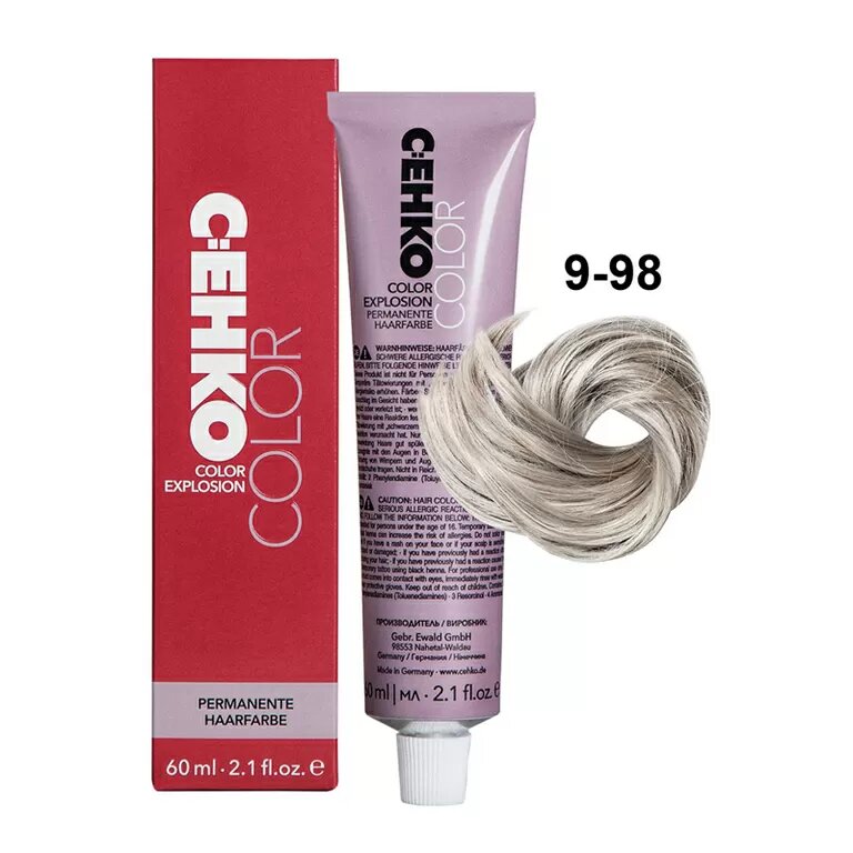 C: EHKO Color Explosion Color Explosion Крем-краска для волос 9/98 60 мл