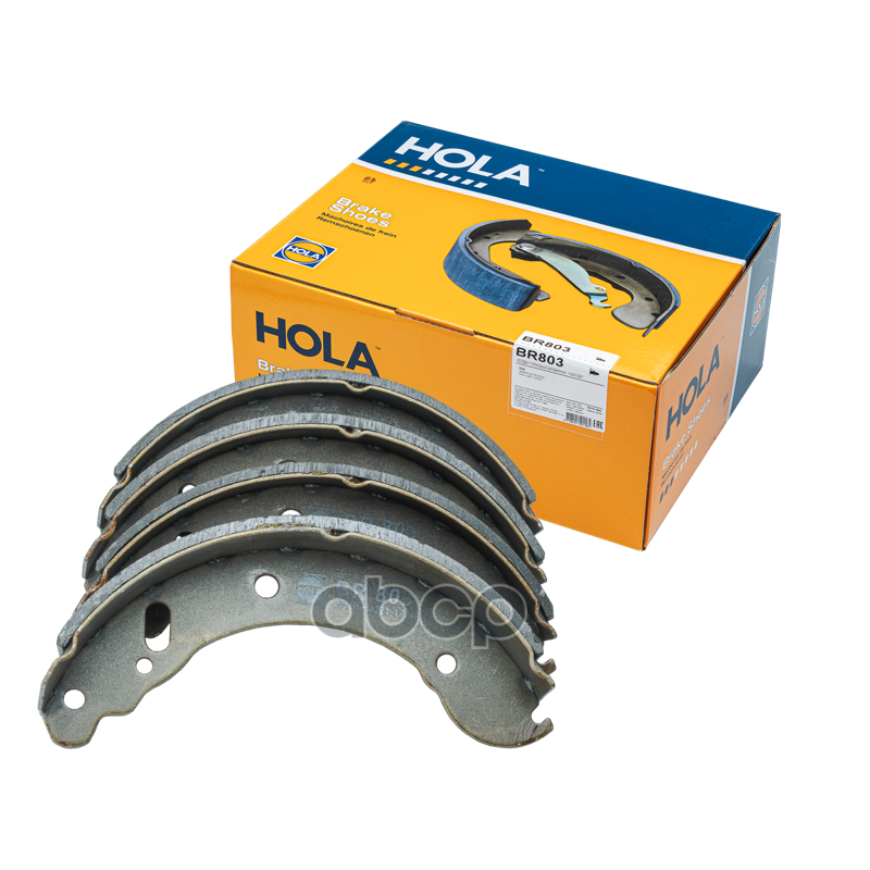 Колодка задняя ГАЗель 3302, NEXT, Соболь (барабанные) HOLA арт. BR803