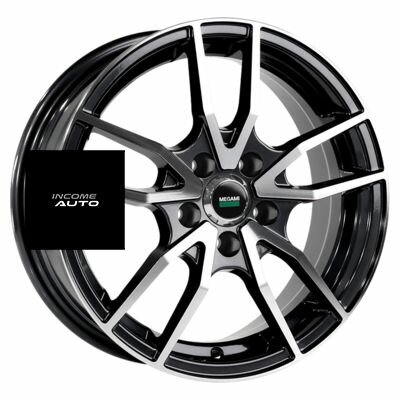 Диск Megami MGM-20FF 6.0x15 4x100.0 ET37 D60.1 черный