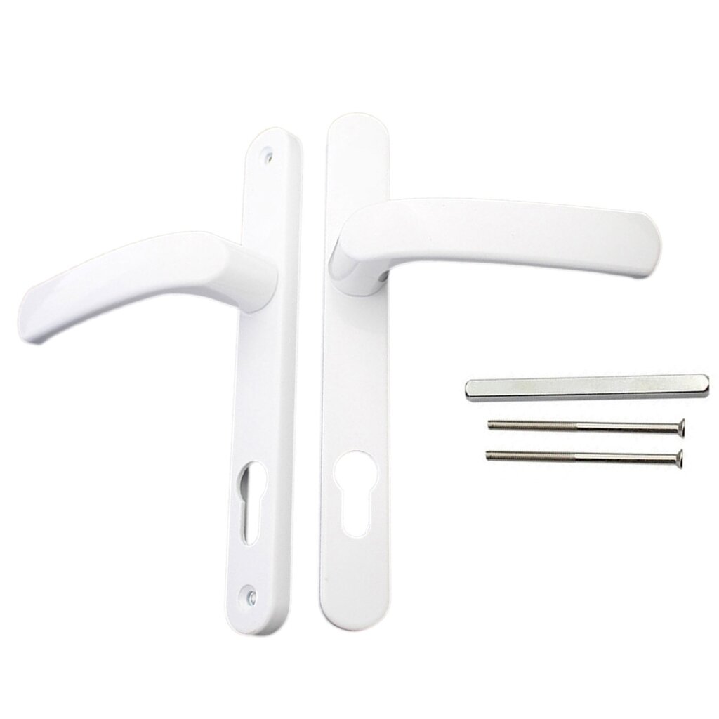 Фурнитура для замены дверной ручки комнаты с длинной пластиной Фурнитура для дверной ручки комнаты из алюминиевого сплава Фурнитура для дверных аксессуаров