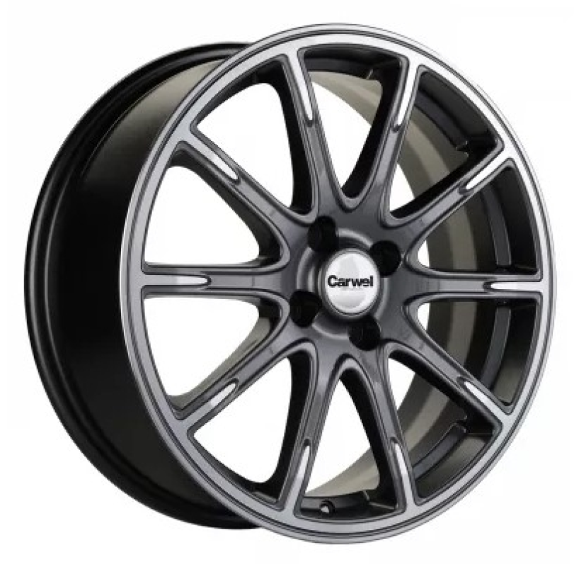 Диск колесный Carwel Лада 1707 (Vesta) 6,5x17 4x100 Dia60.1 ET50 цвет AGR