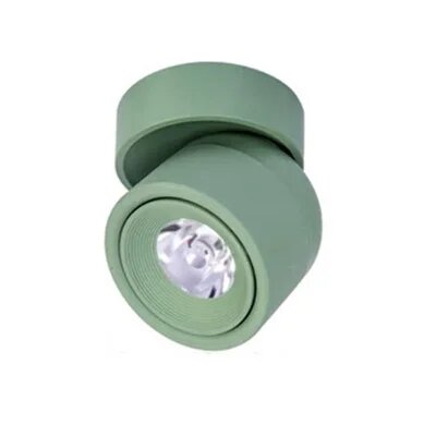 Потолочные светильники IWP Macaron 8 цветов 7-15Вт, 12W No Dimmable, Green, Neutral light