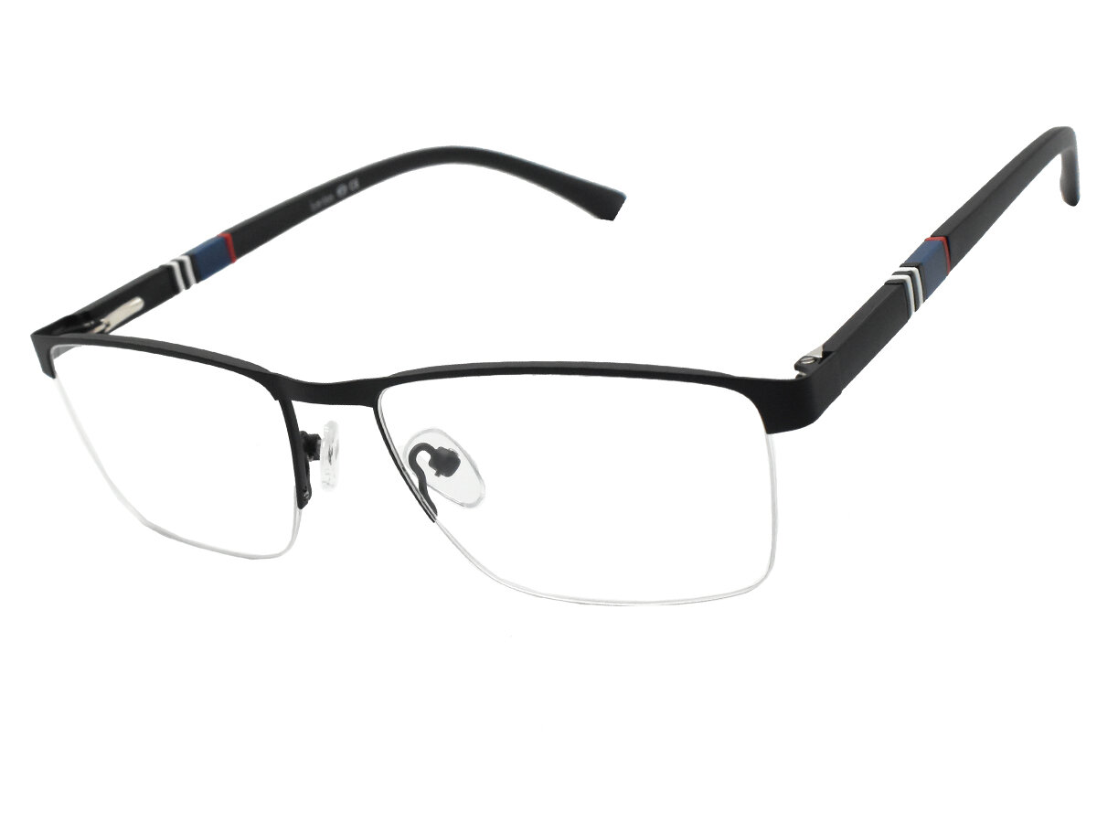 Оправа для очков BANISS BR6068 C01 пол Мужской форма оправы Прямоугольная цвет оправы Чёрный