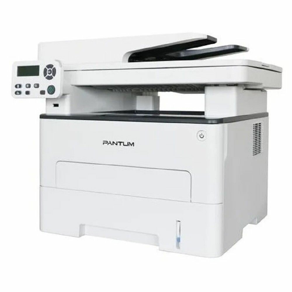 МФУ 3в1 лазерное Pantum M7102DN монохромное, A4, 33 стр/мин, сеть, планшет+АПД, 60000 стр/мес