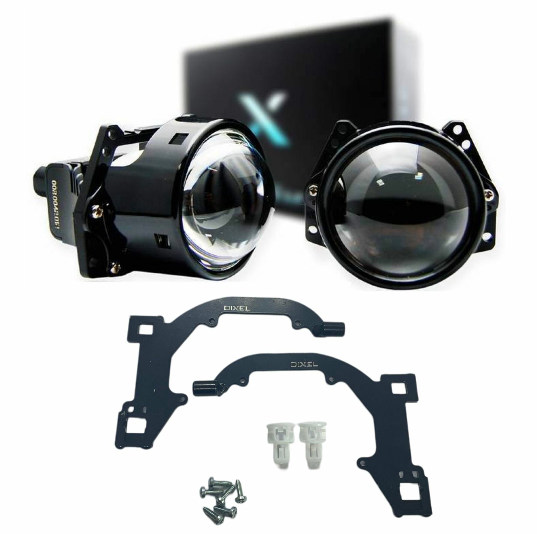 Комплект BI-led BMW 3 F30 дорест. 2011-2016 ZKW без AFS (Biled 3.0 + рамки) - YH3 5000к