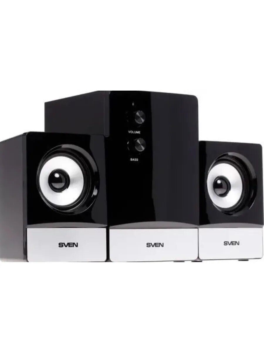 Колонки MS-90 SV-012861 серебристый - 2.1, 7,5 Вт