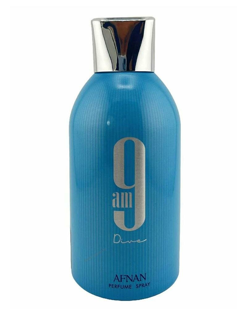 Afnan 9 Am Dive дезодорант 250мл, имбирь, сандал, унисекс