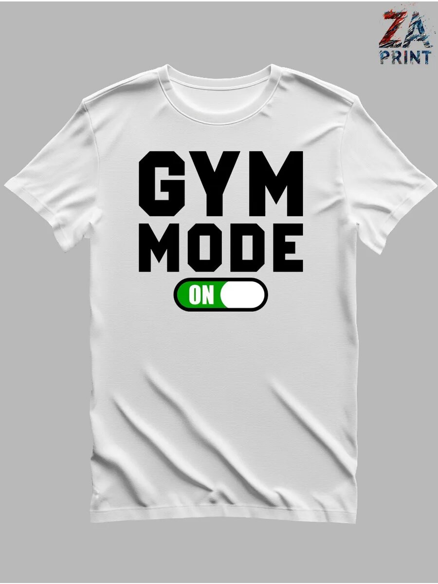 Футболка Gym mode качалка