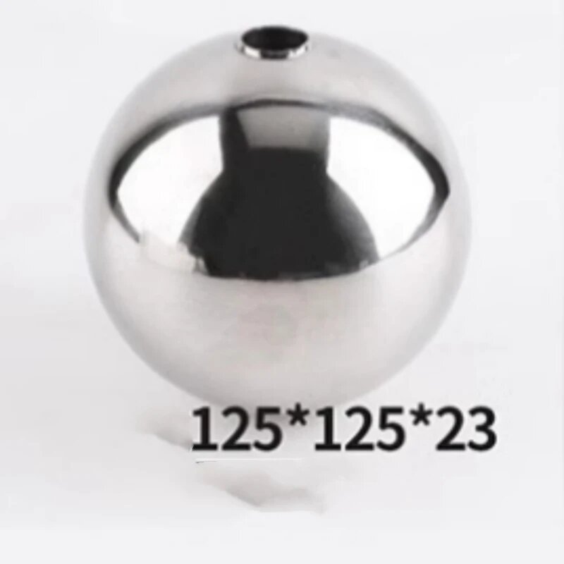 1 шт. 125*125*23 мм магнитный поплавковый шар из нержавеющей стали для поплавкового выключателя уровня воды большой шар контроллер уровня воды