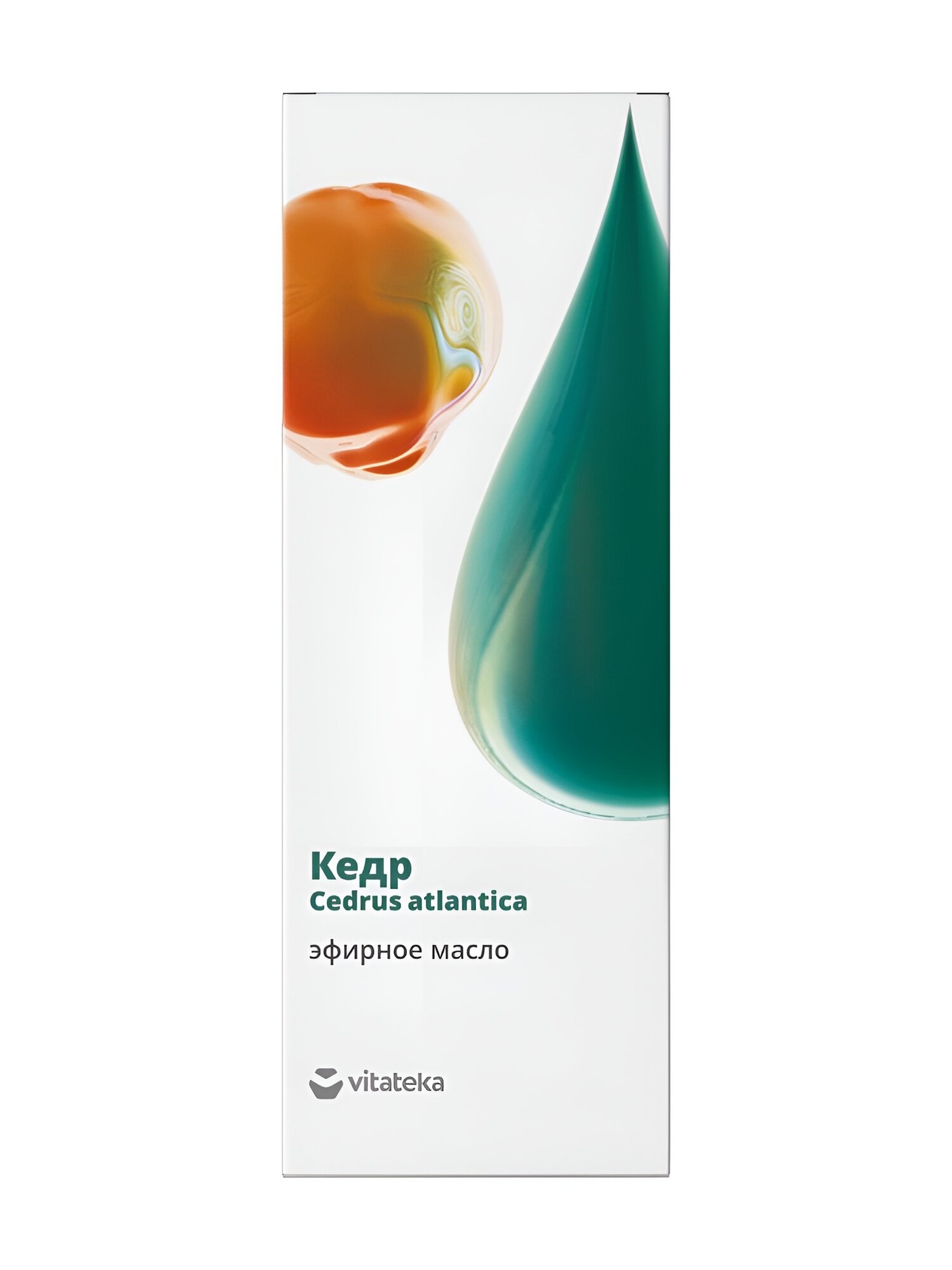 Масло эфирное Витатека "Кедр", дистилляция, древесный аромат, 10 мл