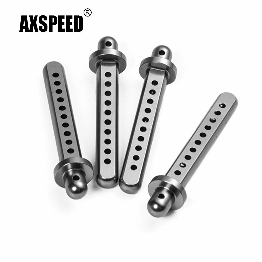 AXSPEED Крепление корпуса SCX10 Титан Type A 4шт