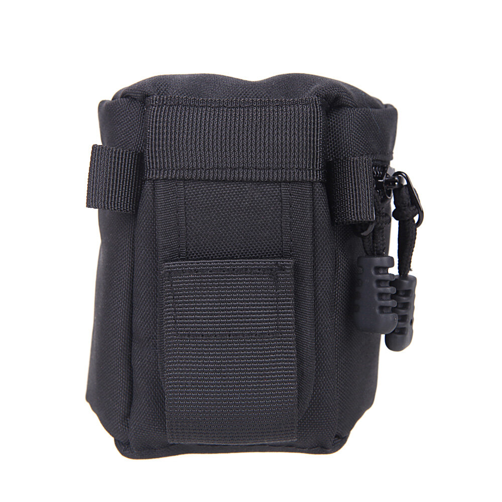 Чехол для линз Fly Leaf FY-1 черного цвета размером 9*8 см для объективов DSLR Nikon Canon Sony в упаковке 12*10 см весом 72 г, 1 штука