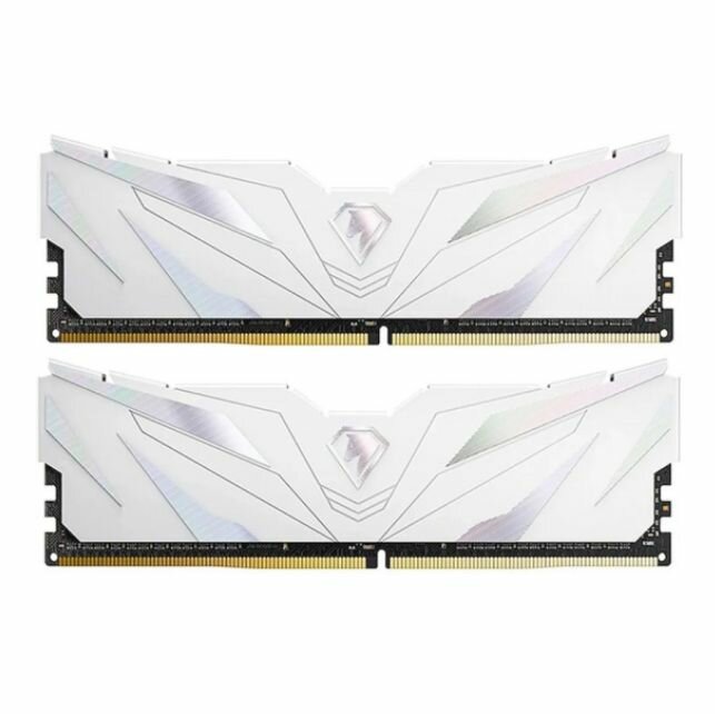 Оперативная память Netac Shadow II White (NTSWD4P32DP-16W) DIMM DDR4 16 ГБ - DDR4, 8 ГБ х 2 шт, 3200 МГц