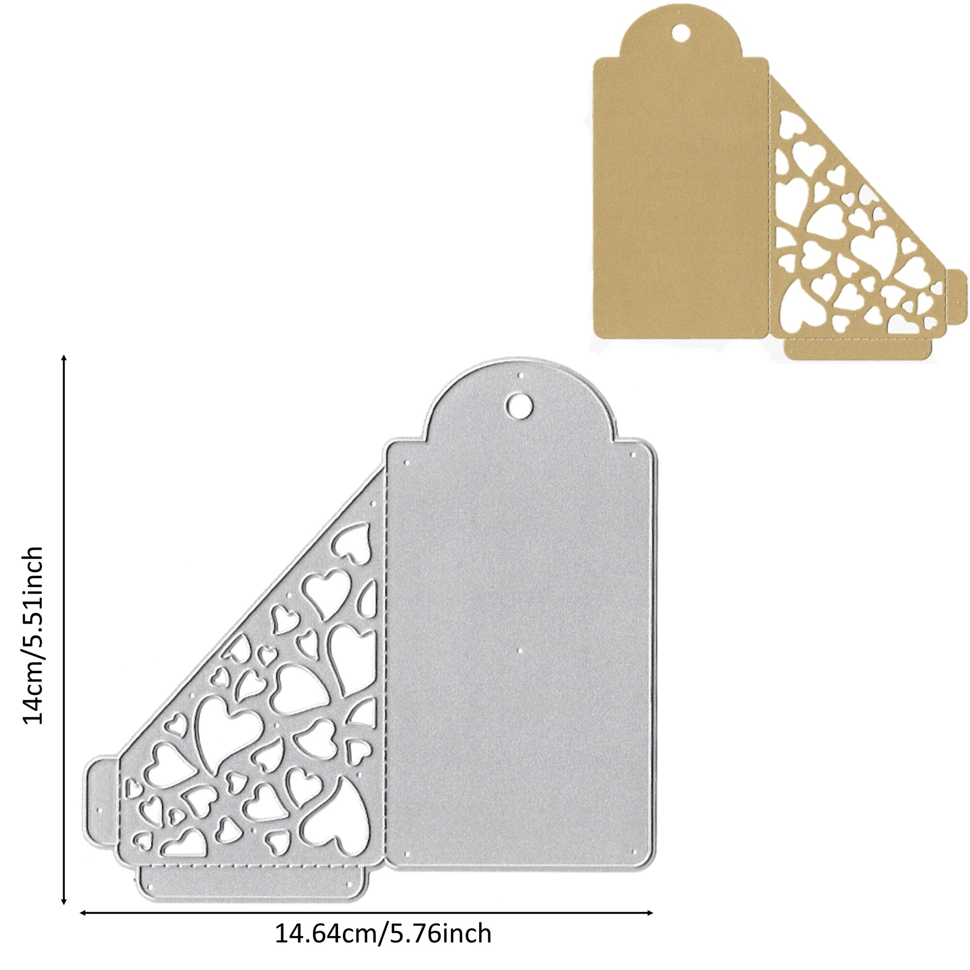 Металлическая пресс-форма Flower для скрапбукинга
