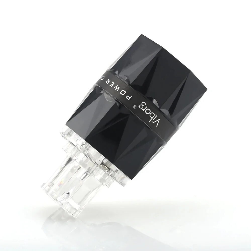 Viborg VM503R + VF503R красная медная вилка для электроники, 1 female plug