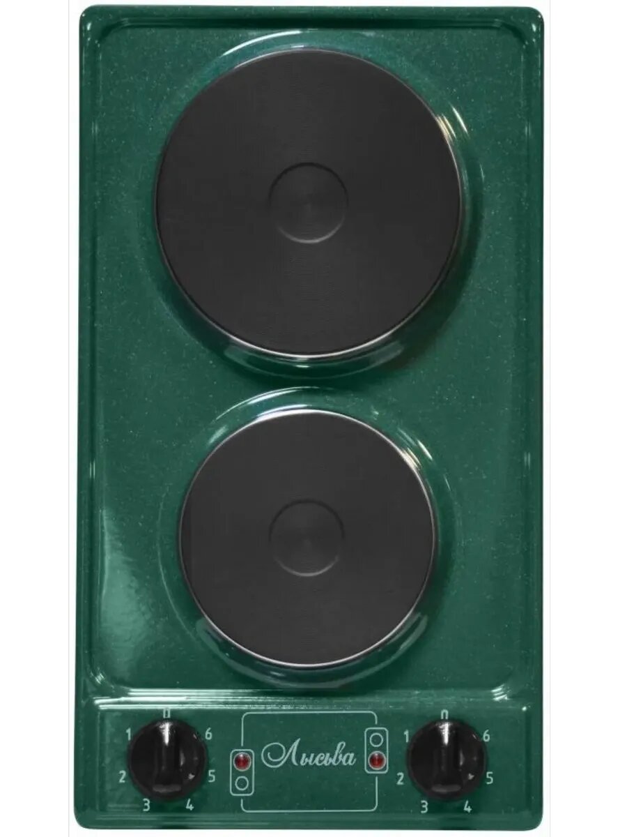 Плитка настольная электрическая ЭПБ21 рябчик/малахит, 2,2кВт