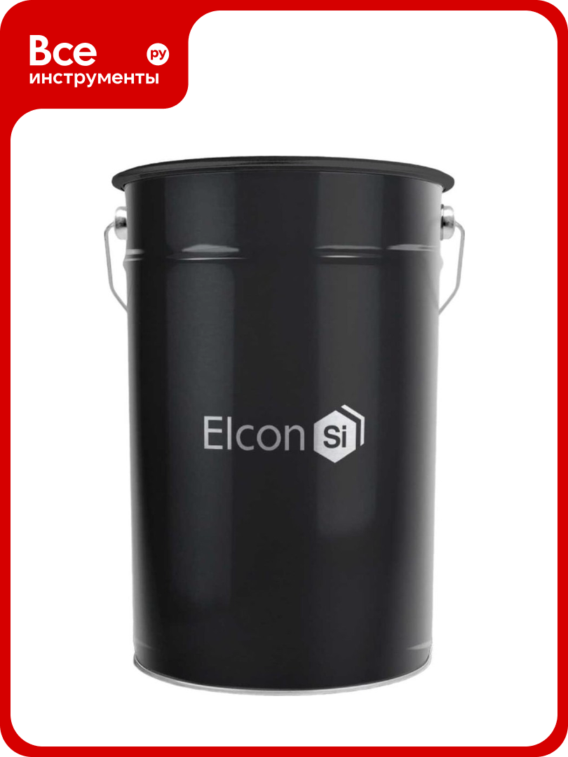Термостойкая эмаль Elcon КО-8101 серая, (RAL 7040) 400 градусов, 25 кг 00-00000438