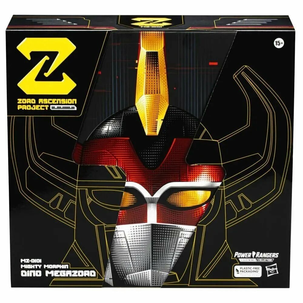 Игрушки Hasbro фигурки Hasbro Power Rangers Lightning Collection Zord Ascension Project Mighty Morphin Dino Megazord 1:144 Scale Collectible