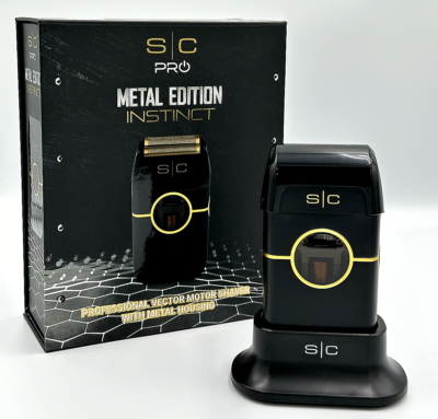 Черный шейвер Stylecraft Instinct Metal Edition Black