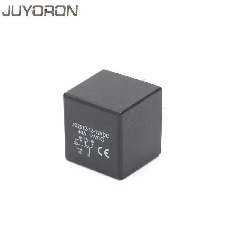 JUYORON автомобильное реле 40А 12/24В 4/5 контактов водонепроницаемое 4P 12V 40A