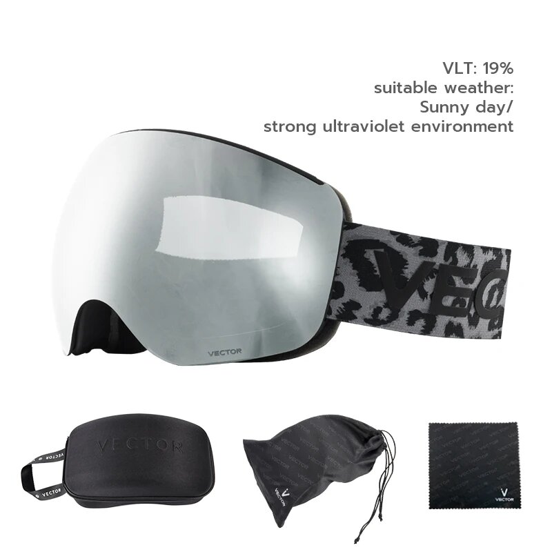 VECTOR лыжные очки для сноуборда UV 400 взрослые Ski goggles 2