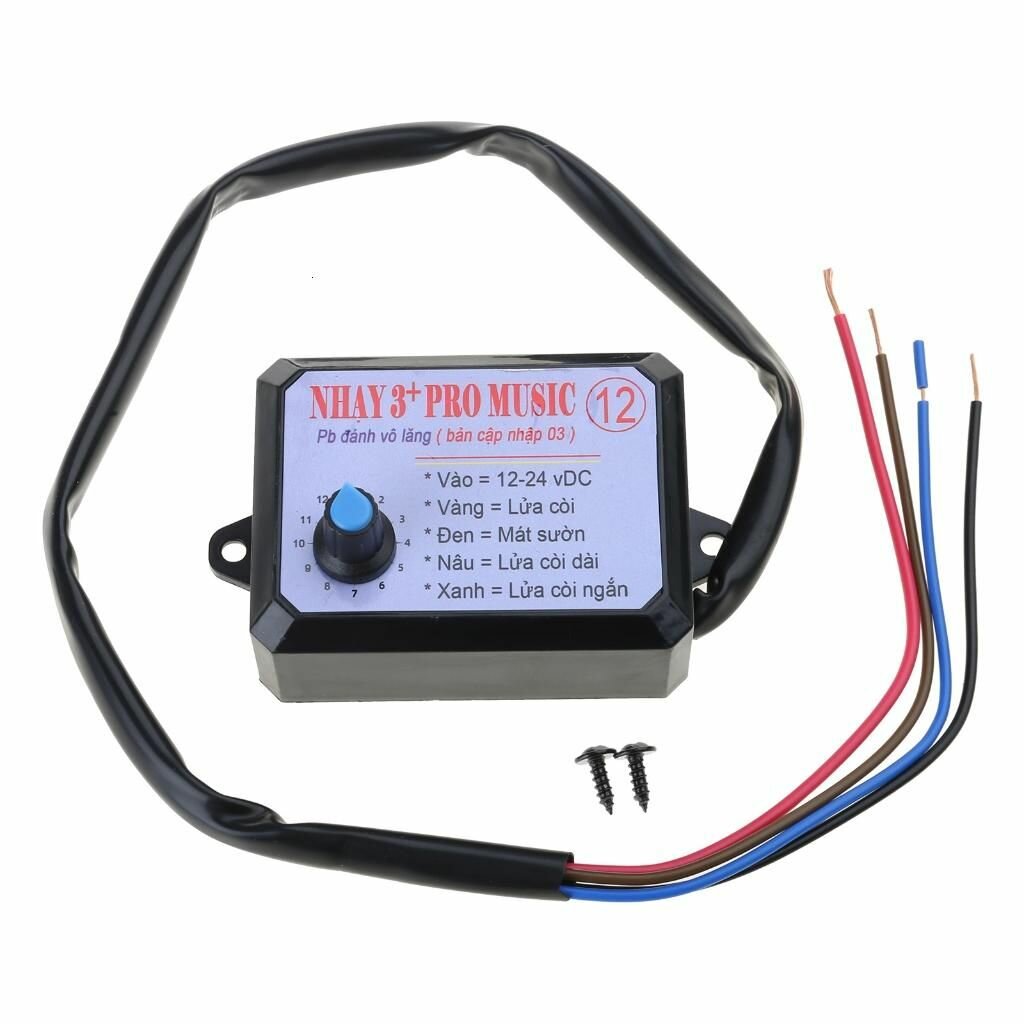 Контроллер гудка автомобиля 12-24V с 12 уровнями громкости и регулировкой звука