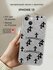 Чехол на Apple iPhone 13 / Айфон 13 с принтом "Кресты паттерн 3"