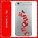 Чехол на Apple iPhone 6 / Айфон 6 с принтом "Amour lips - 14 февраля", прозрачны...