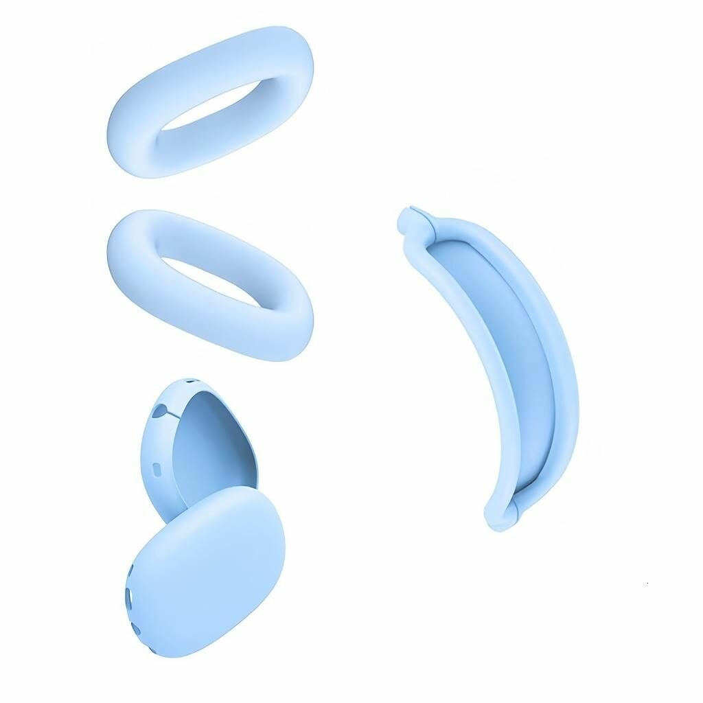 Корпус наушников с защитой от пота, светло-синий