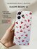 Чехол на Xiaomi Redmi 12 / Сяоми Редми 12 с принтом "Вишни и ленточки", прозрачн...
