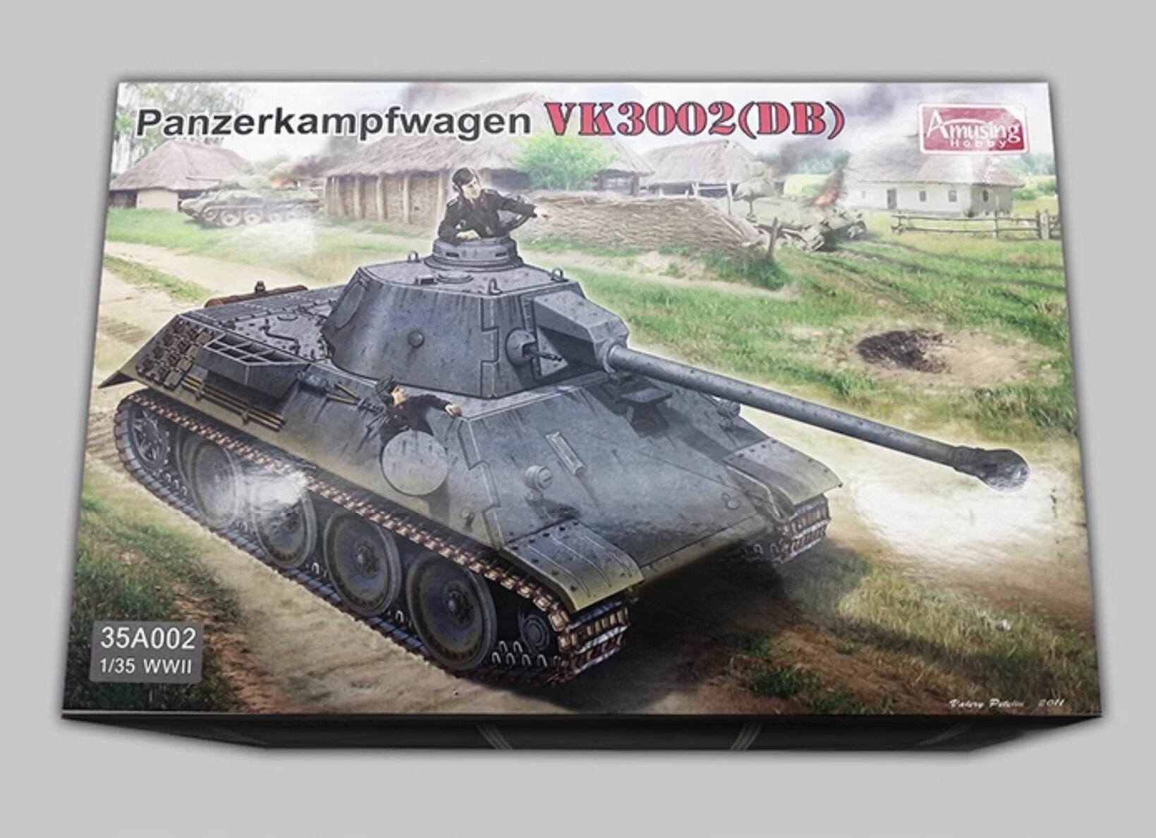 Amusing Hobby 35A002 1/35 Panzerkampfwagen VK3002(DB) Модель танка (без цифр)