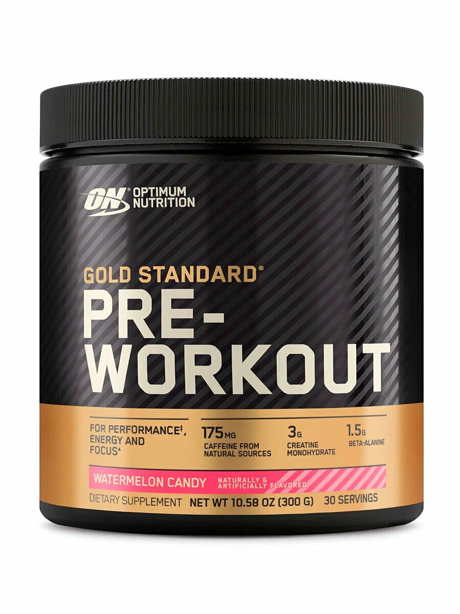 Предтренировочный комплекс Optimum Nutrition Gold Standard Pre-Workout (300г) арбуз