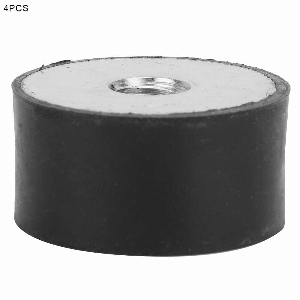 4шт Резиновое крепление С внутренней Резьбой, Антивибрационный Амортизатор Катушки (DE30*15 M8)