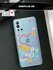 Чехол на OnePlus 9R / ВанПлас 9R с принтом "Happy lovely", прозрачный