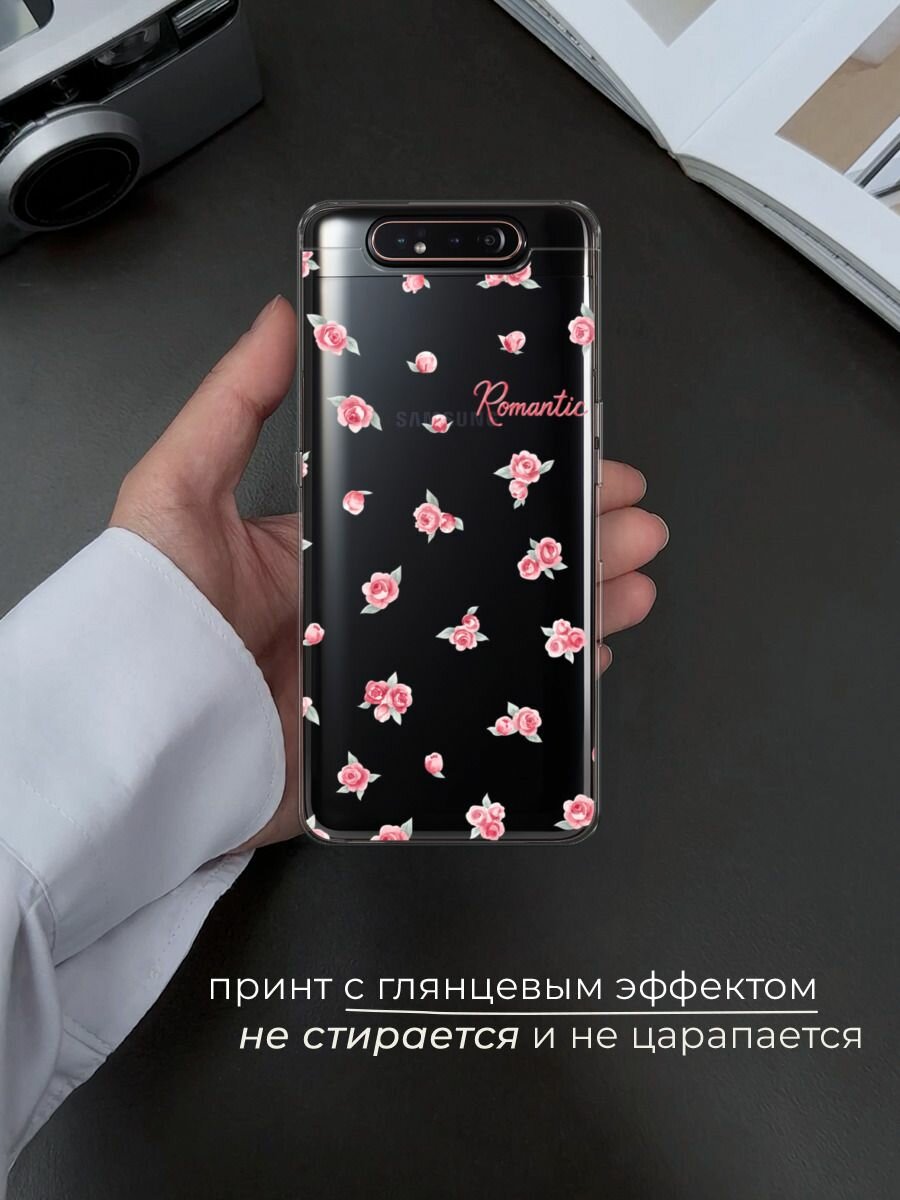 Чехол на Samsung Galaxy A80 / Самсунг Гэлакси A80 с принтом "Romantic 3" — фото 1