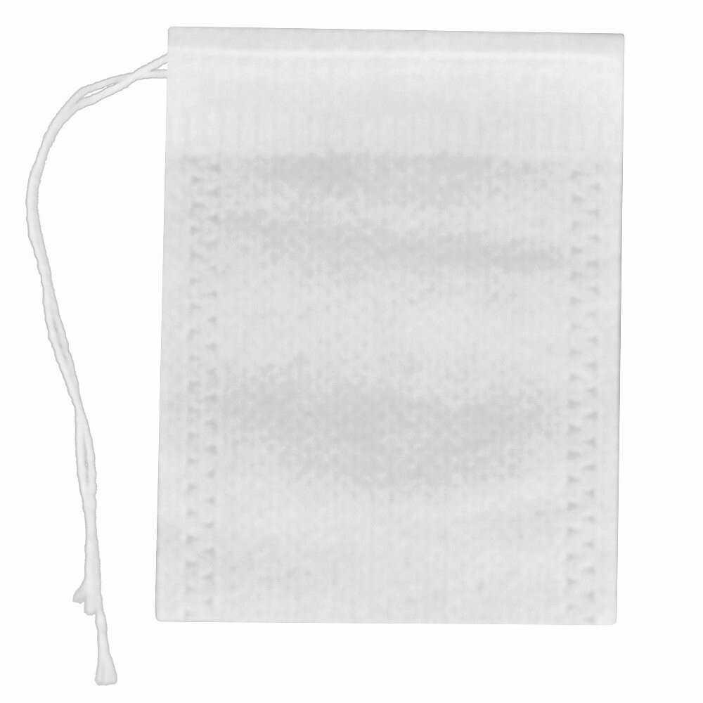 Пакетики для заваривания чая и трав, 100 шт, размер 5.5×7 см, фильтр-пакеты