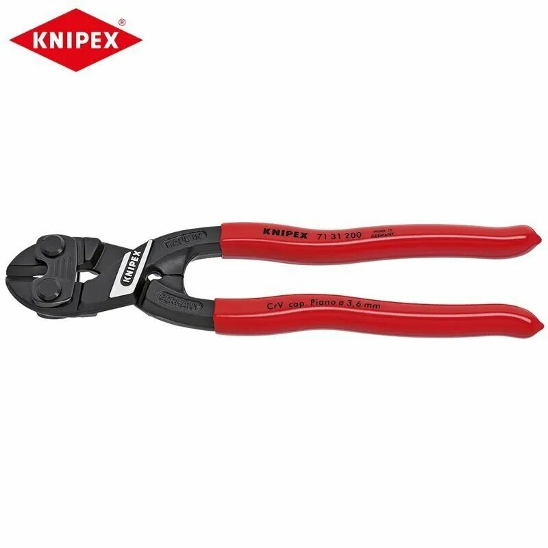 KNIPEX Tools 71 31 200 CoBolt Компактный болторез с высоким рычагом 8 дюймов с зубчатым лезвием