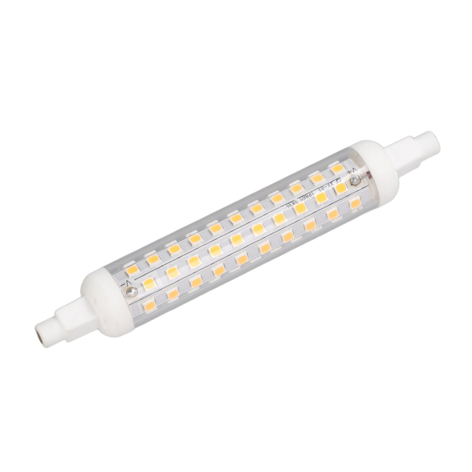 Двусторонняя кукурузная лампочка 86 светодиодных бусин, высокий свет, теплый свет, сменные двухцокольные лампы для дома, офиса, 220 В, 10 Вт