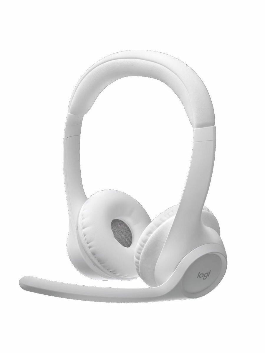 Logitech ZONE 300 USB Type-C Игровые беспроводные наушники, с микрофоном, белые