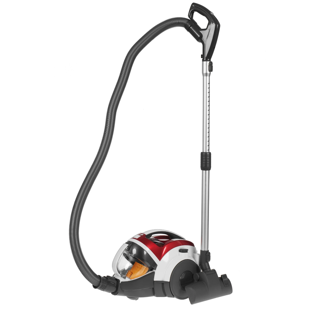 Пылесос LG VC73188NELR, красный